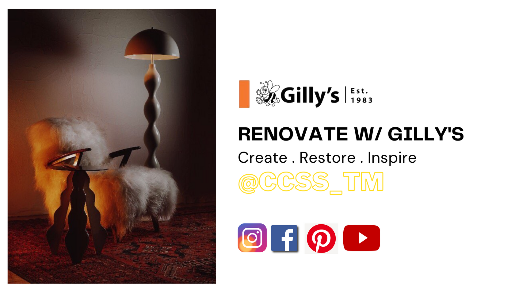 Renovating with Gilly's - An interview with CCSS (@ccss_tm) – Gilly's ...