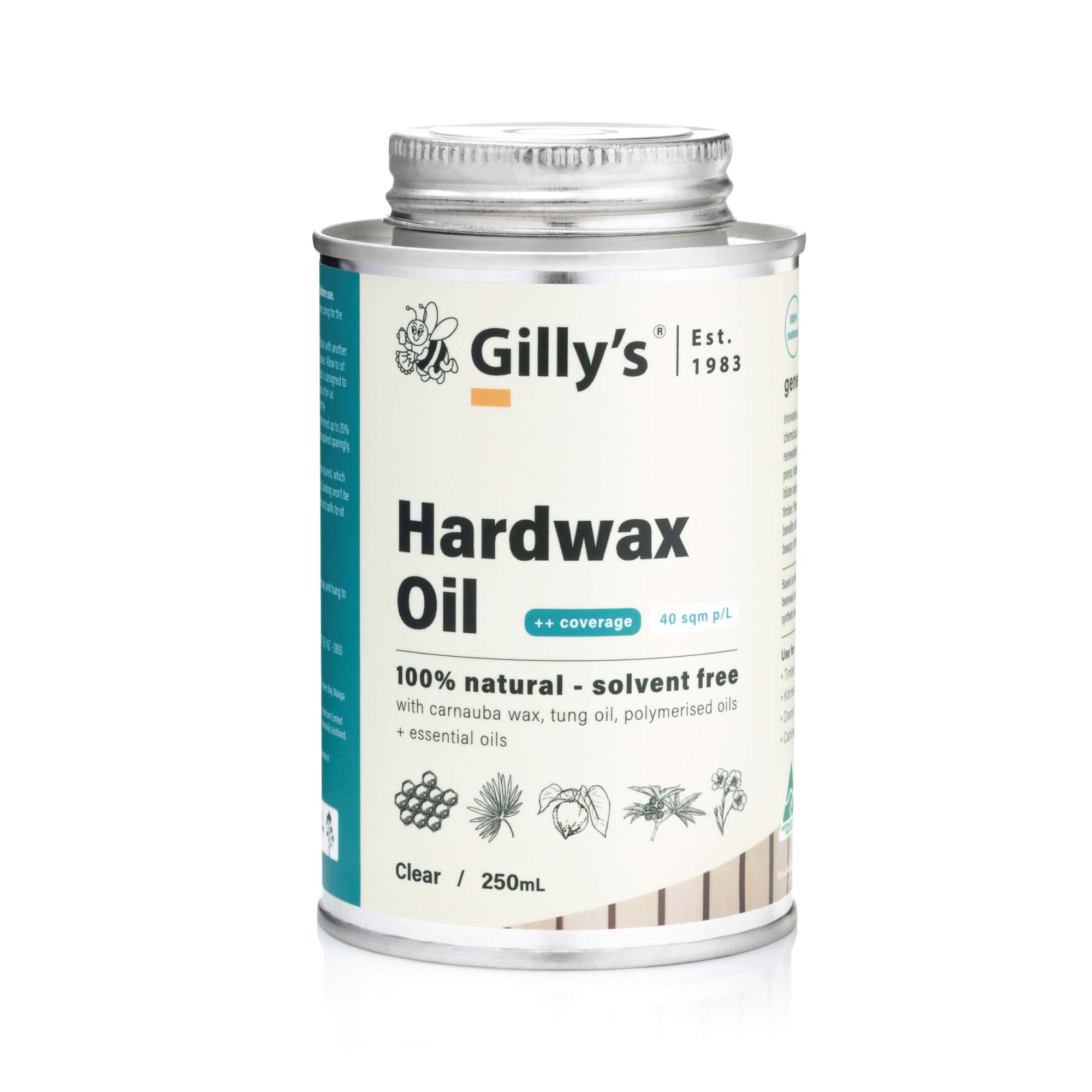 Hardwax Oil for Timber Floors | 250ml Hardwood Floor Oil – Gilly's ...
