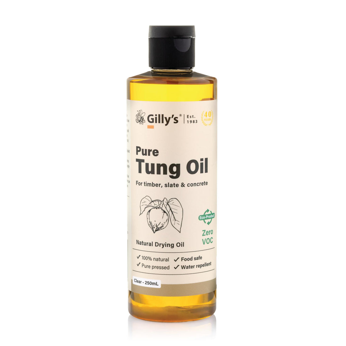 Pure Tung Oil – Gilly's Australia