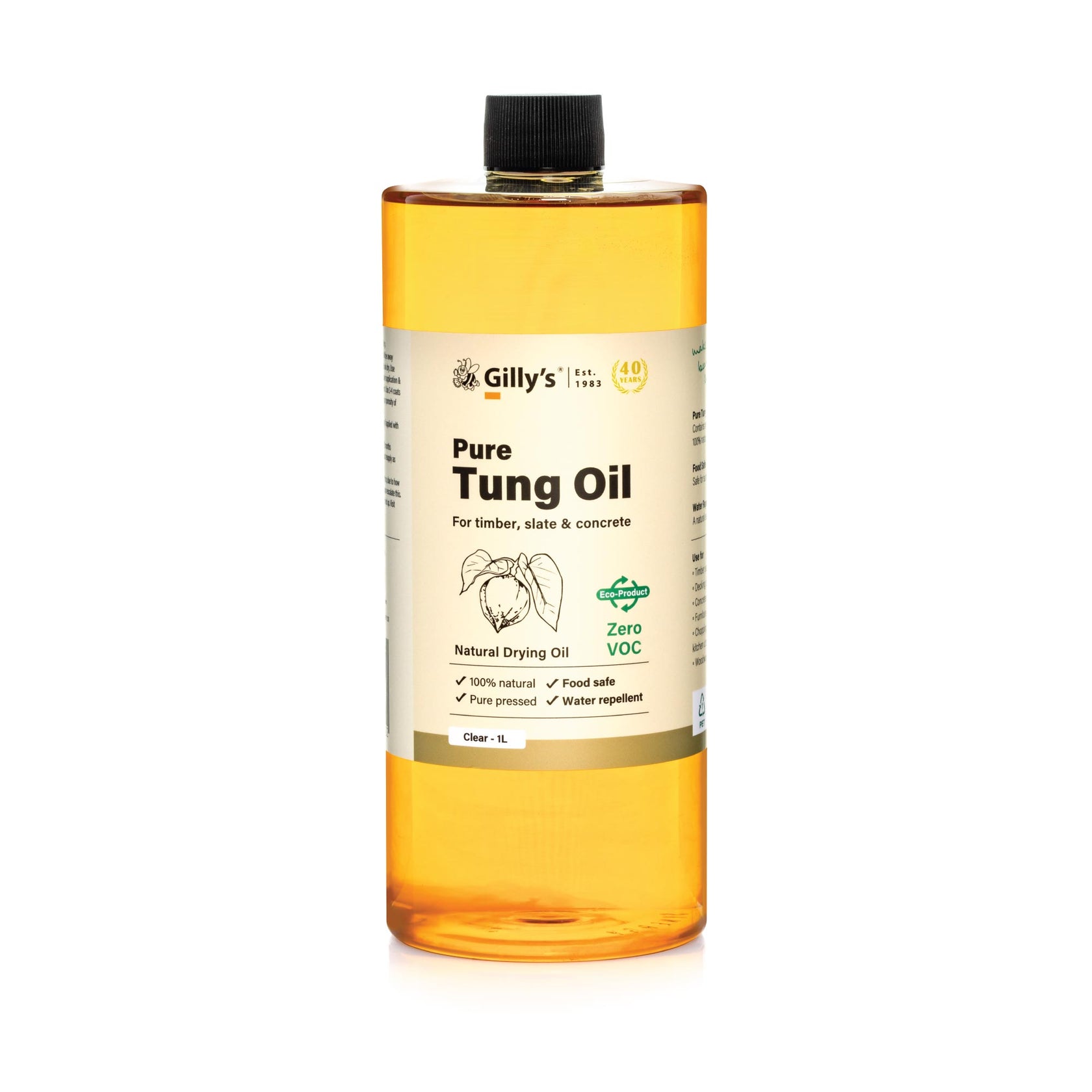 Pure Tung Oil – Gilly's Australia