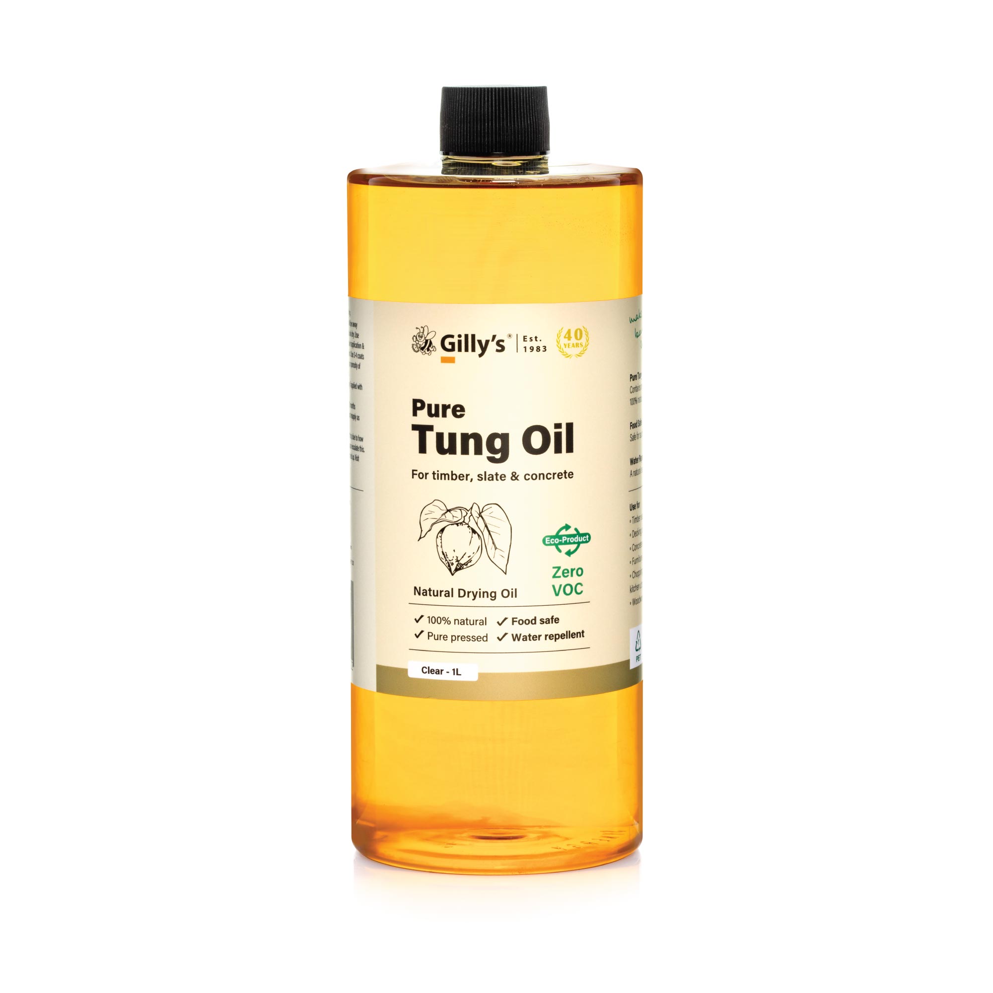 Pure Tung Oil – Gilly's Australia