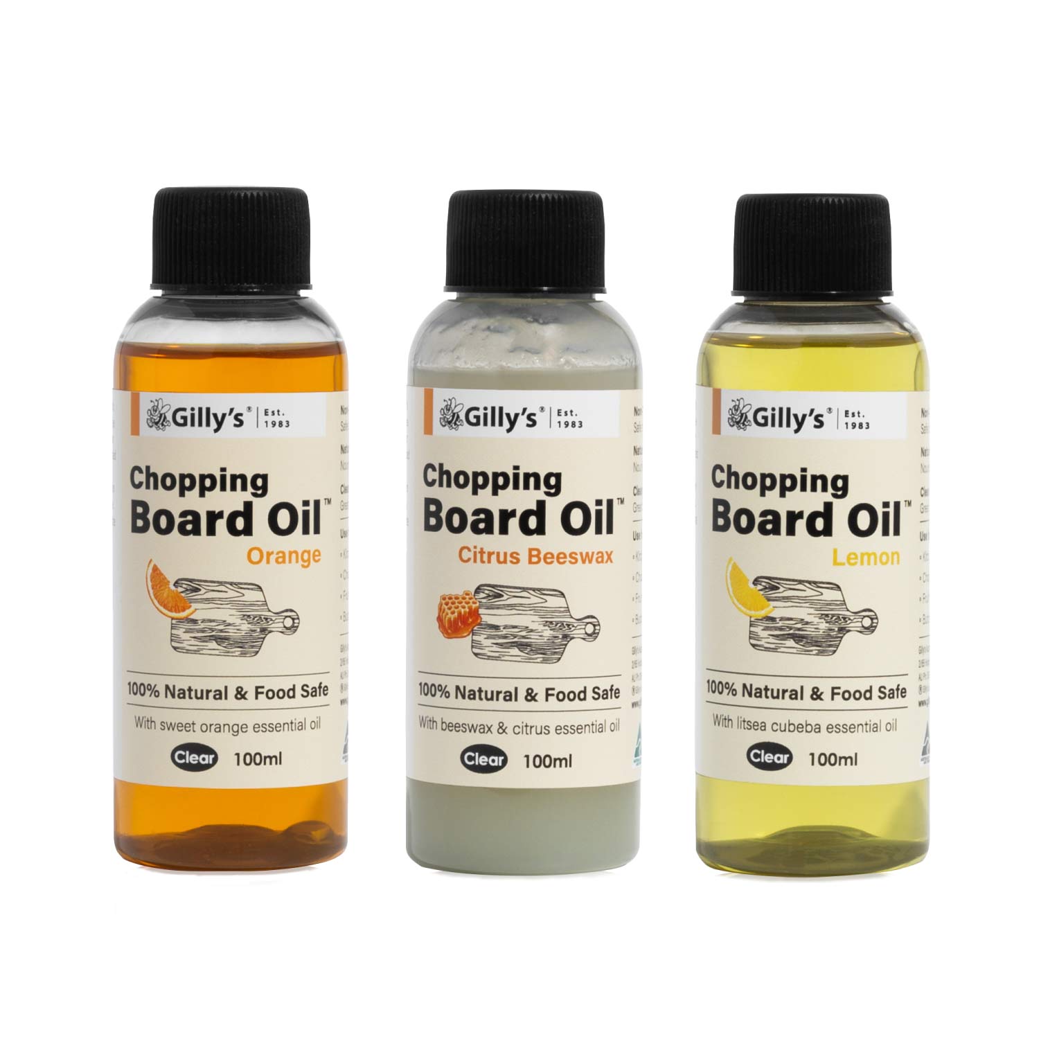 Timber Oils | Food Safe Oils | Gilly's Australia