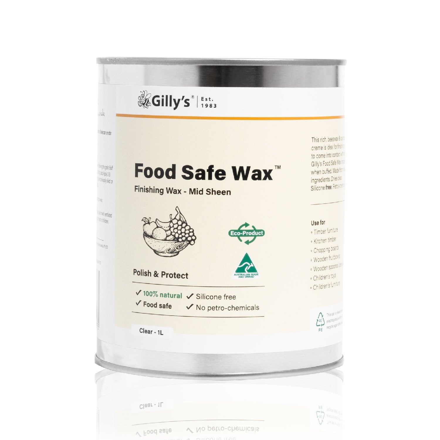Food Safe Wax - Gilly's – Gilly's Australia